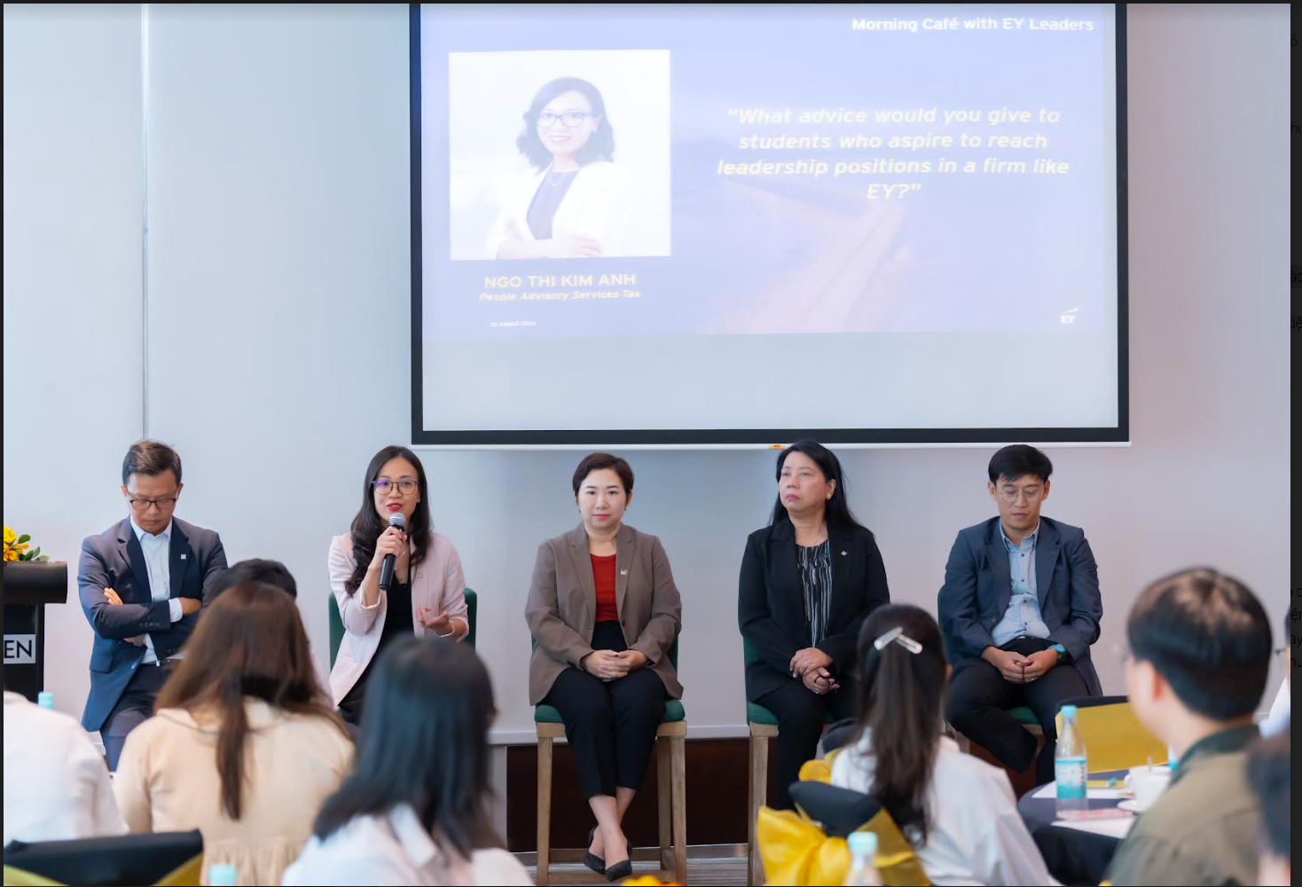 ATTENDANCE THE "EY CAREER DAY" PROGRAM AT EY VIETNAM OF STUDENTS OF ...